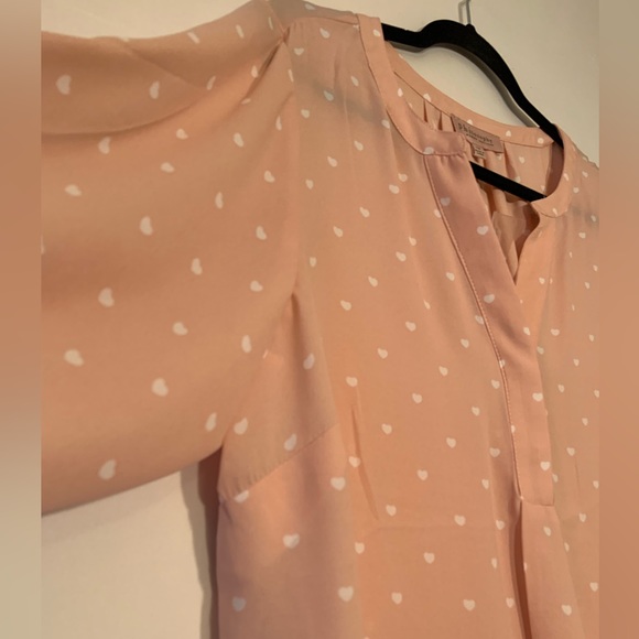 Philosophy | Tops | Nwt Philosophy Size X Long Sleeve Pink Blouse With ...